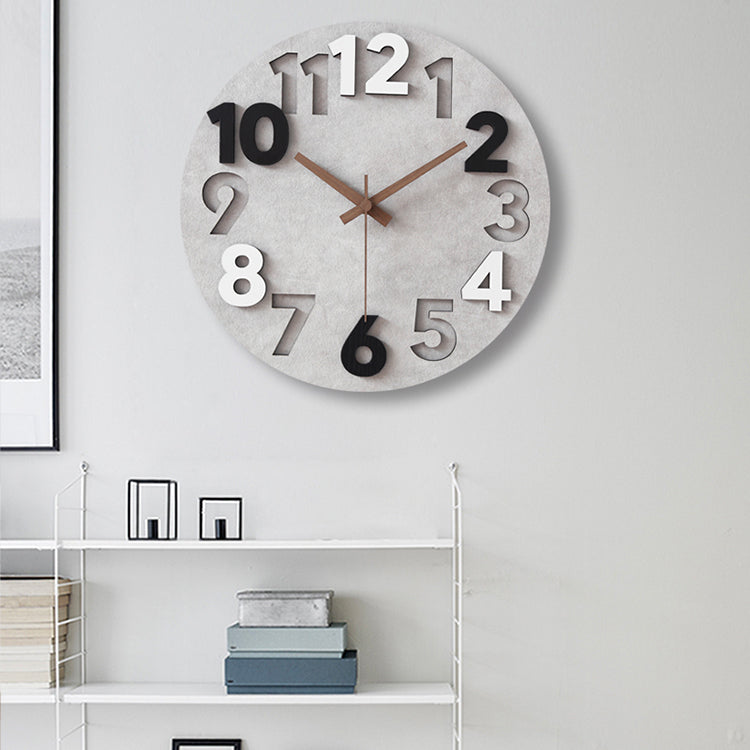 Simple Modern Artistic Wall Clock – Ambience Creation